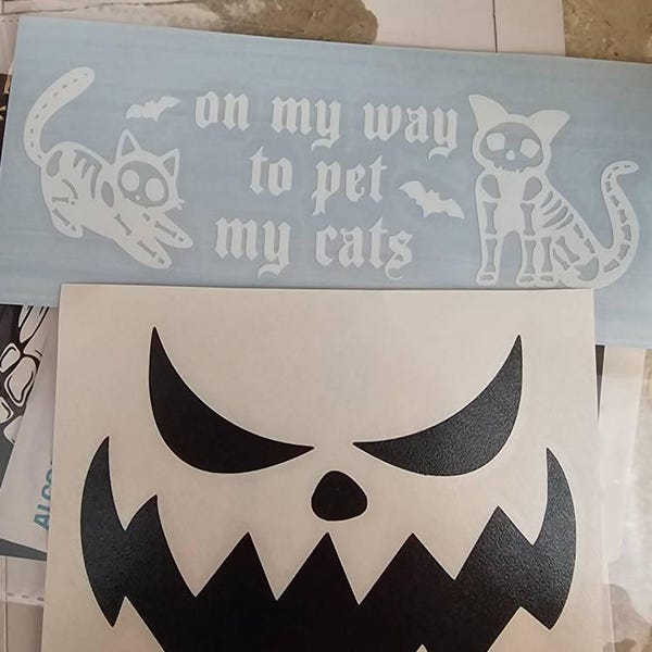 Support Your Local Cryptids Bumper Decal, Spooky Car Accessories ...