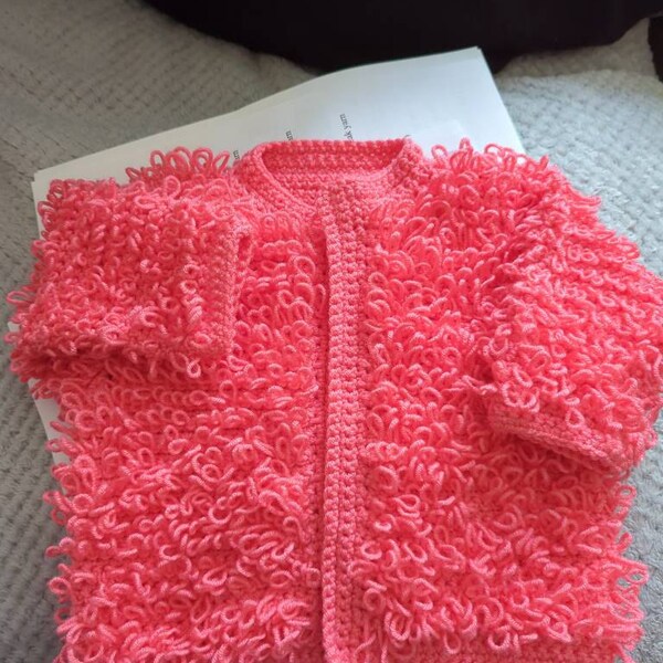 Crochet Pattern - Crochet Cardigan Pattern - Loopy Pattern - Loopy ...