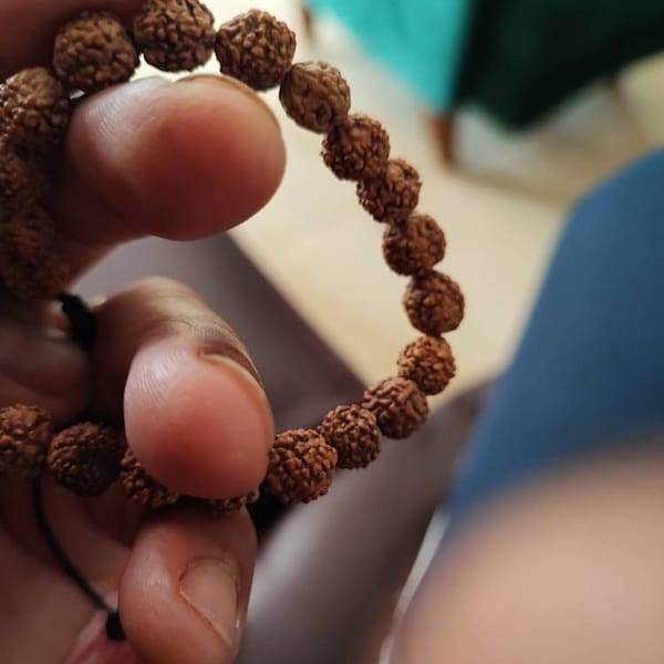 Rare Big 8 Mukhi Rudraksha Mala, 108 Mala Beads, 8 Mukhi Rudraksha ...