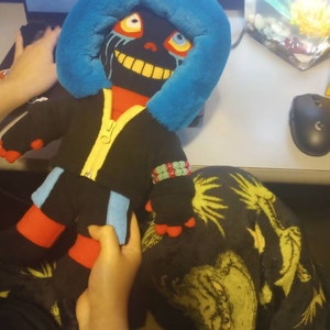 Bridge Worm. Large Plush Toy. SCP Trevor Henderson. Size 12 Inches ...