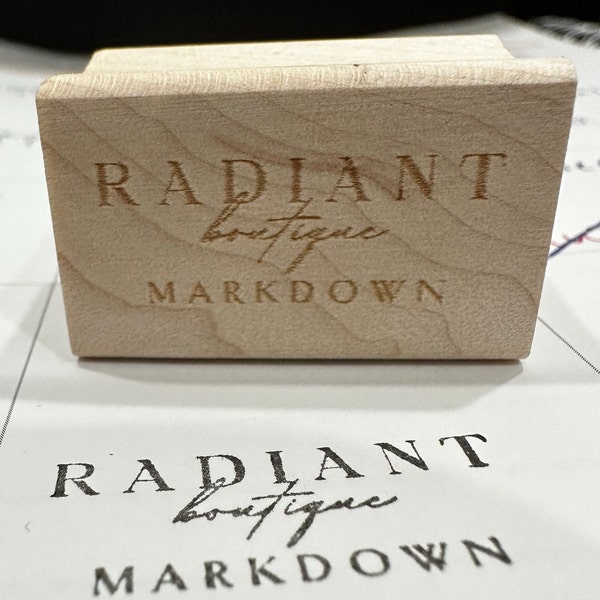 Custom Logo Stamp Packaging Stamp Personalized Stamp Large Business ...