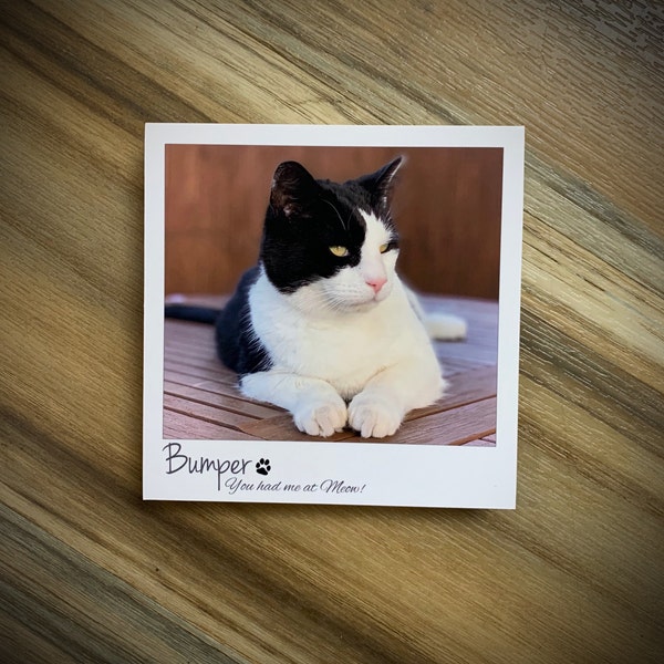 Personalised Chunky Retro Style Photo Blocks With Your Photo & Message ...