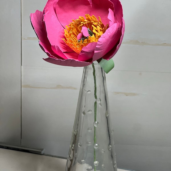 Paper Flower Sepal Template Stemming Base Leaf for Small or Rolled ...