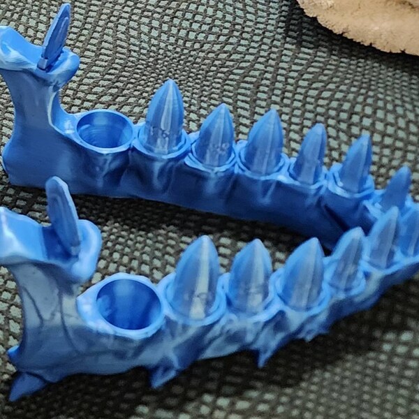 Dragon Teeth Dice Set, Dragon Jaw Bone, Dnd Fantasy Tabletop Role Play ...