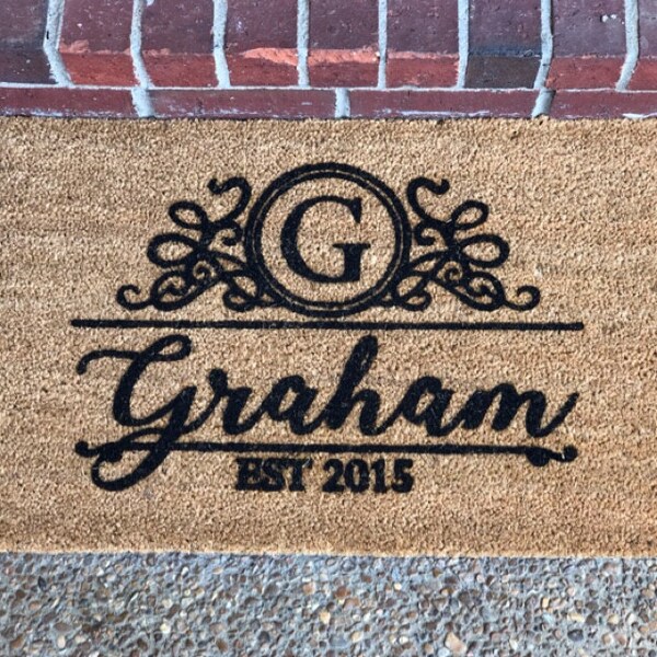 Door Mats-door Mat-doormat - Personalized Door Mat - Welcome Mat ...
