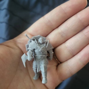 Human Fighter Eldritch Knight Witcher Geralt Monster Slayer Ranger 28mm ...