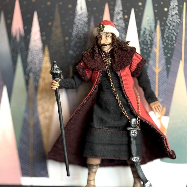 Small Art Doll Witch, OOAK Handmade Polymer Doll, Baba Yaga, Detailed ...