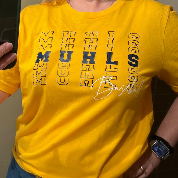 Custom Baseball Shirts - Custom High School Shirts- Custom Mascot ...