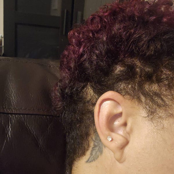 Prong Set Gold Color Implant Grade Titanium Threadless Push Pin 2mm-4mm ...