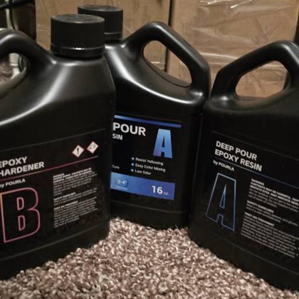 Deep Pour Epoxy Resin Kit Bubble Free Resin Epoxy Resin for River ...