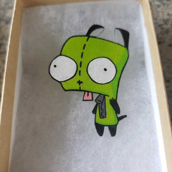 Invader Zim Gir Pins - Etsy