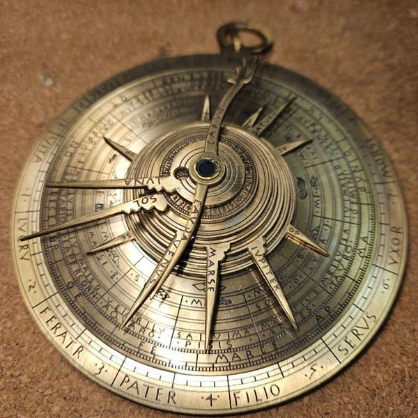 Astrological Astrolabe From Mediterranean, Unique Gift, Anniversary ...