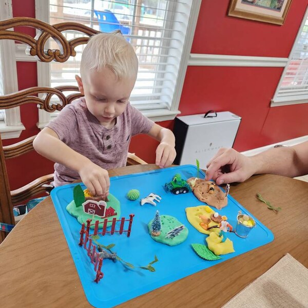Dinosaur Play Dough Sensory Kit - Etsy