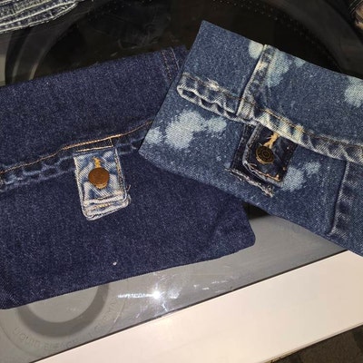 Denim Keychains Seams Various - Etsy