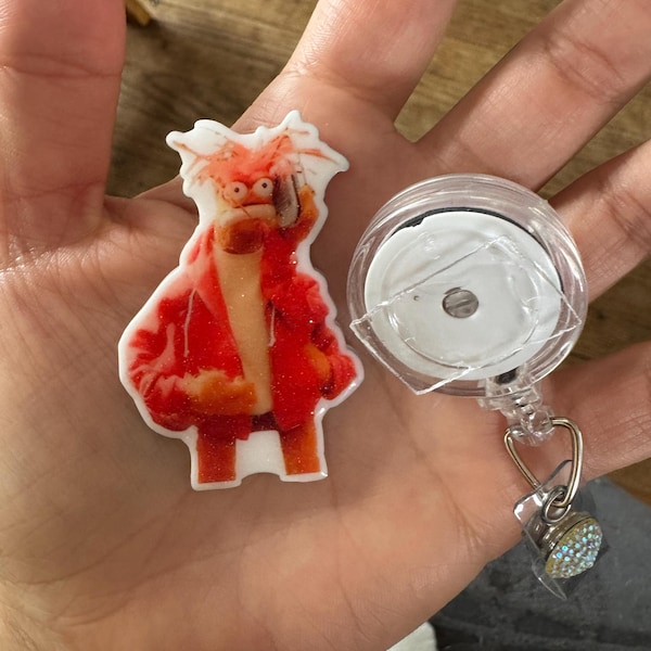 Pepe Meme Handmade Retractable Badge Reel: Nurse/teacher ID - Etsy