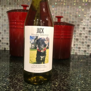 Personalized Dog or Cat Wine Label With Custom Story on the - Etsy