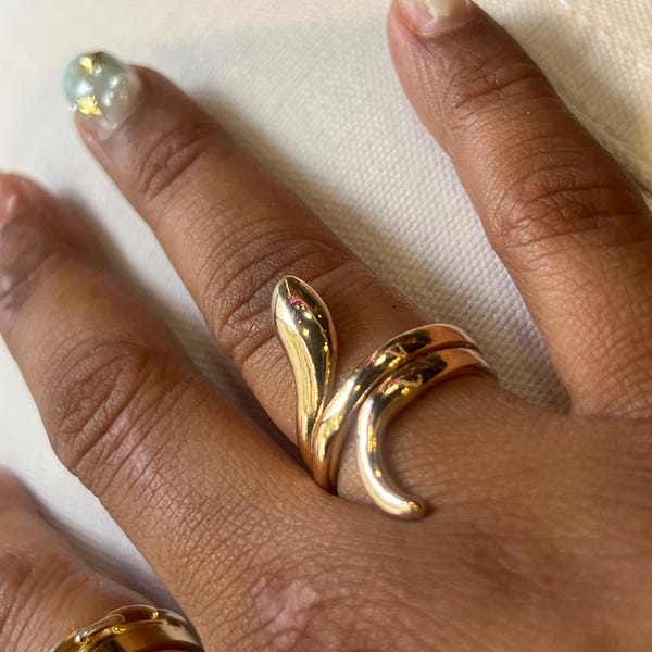 UK Seller 24pcs Pearl Gold Set Rings, Gold Ring Set ,gift for Her Gold ...