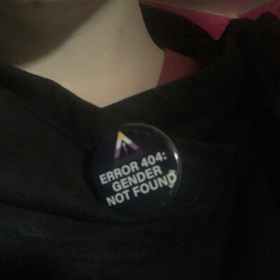 Bold Non Binary 1.5 Metal Pinback Buttons NB Enby Pins Button Set ...