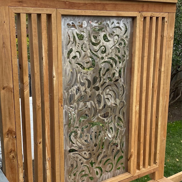 Shimmering Shade Privacy Screen - Etsy