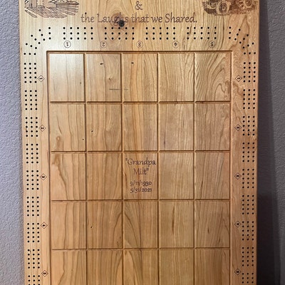 Cross Cribbage Board Graduation - Etsy
