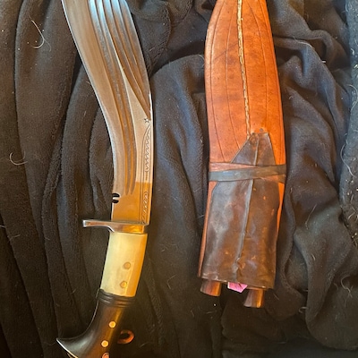 13 Long Blade Chitlange Bone Handle Khukuri-handmade Kukris-kukri Knife ...