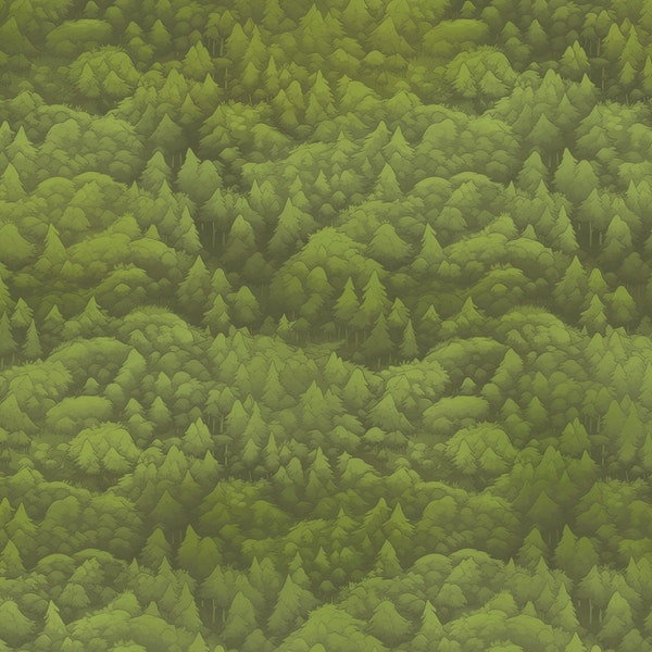 110 Procreate Forest Textures | Treetops Procreate Seamless Texture ...