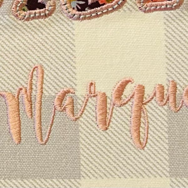 Magnolia Machine Embroidery Font Monogram Alphabet - 3 Sizes - BX Files ...