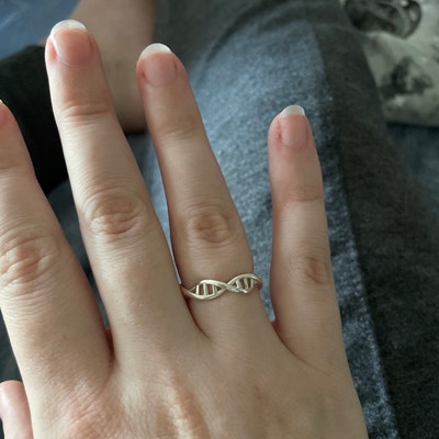 Gold Dna Ring-dna Ring-science Ring-chemistry Ring-molecule Ring ...