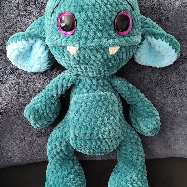 The Goblin Thing Crochet Pattern Pdf Mythical Creatures Crochet ...