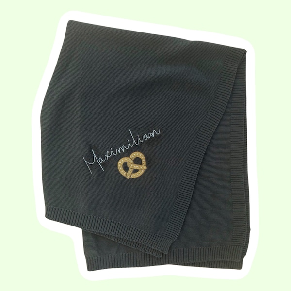 Pretzel - Machine Embroidery Design - Etsy