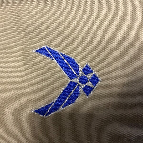 USAF Inspired Embroidery Machine Design in 4 Sizes to Fit 4" X 4" and 5 ...