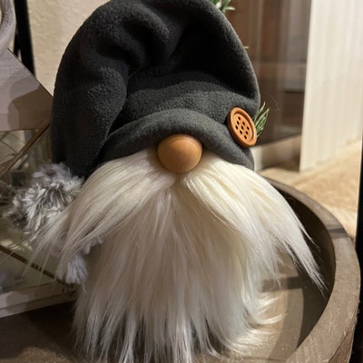 Fuzzy Forest Gnome Gnome Decor Rustic Modern Gnome - Etsy