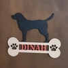 Personalized Dog Sign, Custom Dog Sign, Dog Monogram, Dog Sign, Dog ...