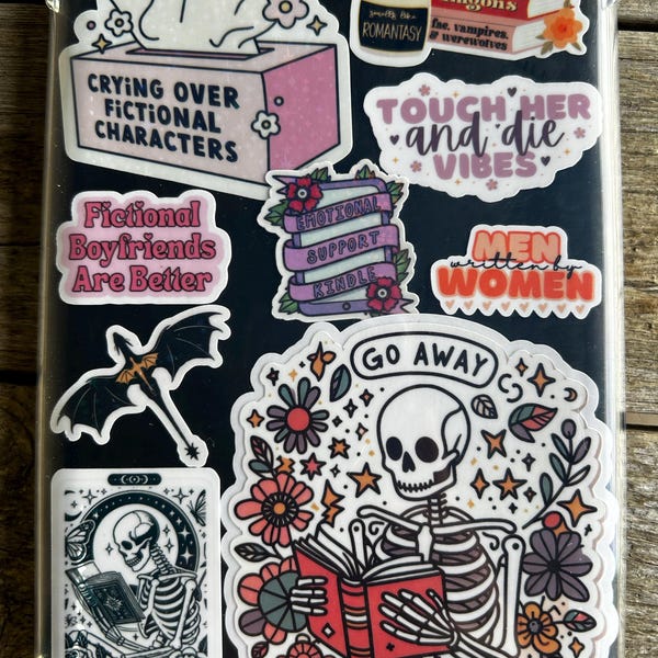 Dibs on the Villain Sticker Light, Bookish Merch and Accessories ...