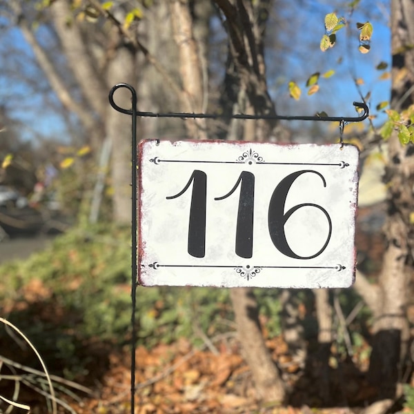 Rustic Address Sign, Farmhouse Decor, House Numbers, Street Sign ...