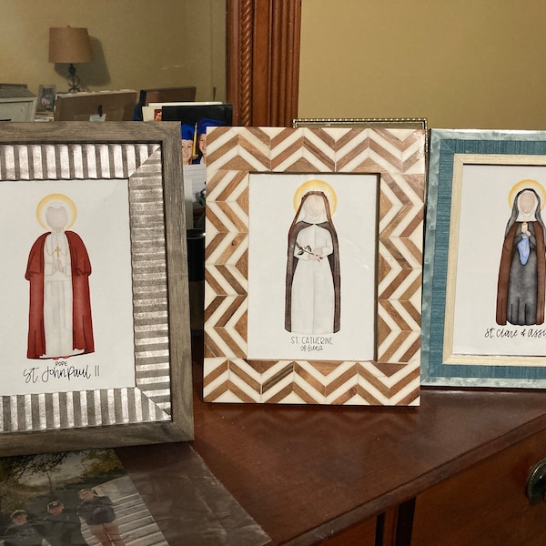 Our Lady Loving Her Family | BUNDLE | Saint Prints | Saint Cards ...