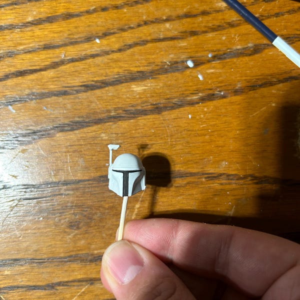 1:12/18/6 Scale Clone Trooper Fireball Accessory Pack Unpainted Kit ...