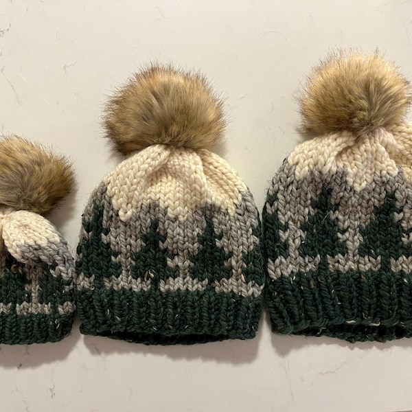 The Mountaineer Toque Crochet Pattern, Fair Isle Crochet Hat, Super ...