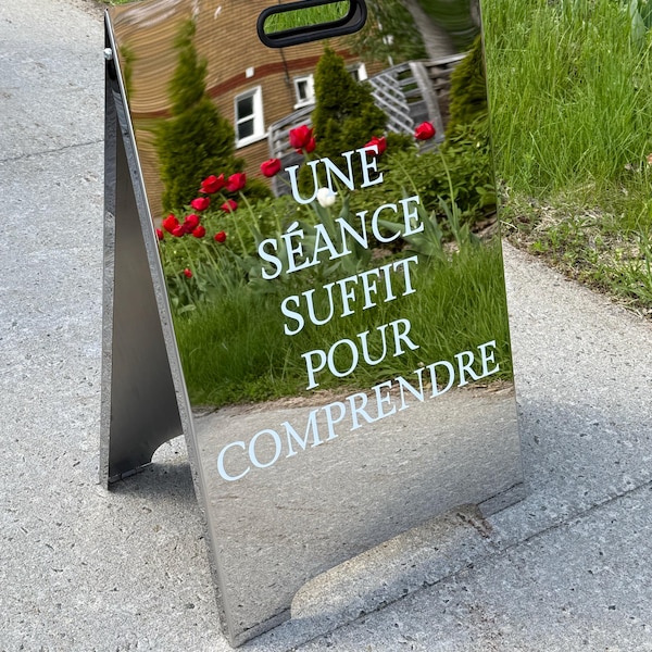 Metal A Frame Sign, Sidewalk Sign, Sandwich Board Sign for Businnesses ...