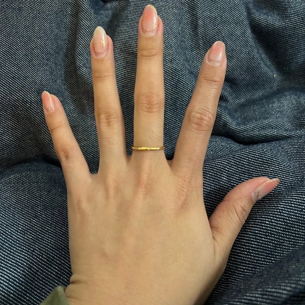 Sprinkle Diamond Ring by Caitlyn Minimalist • Space Diamond Eternity ...