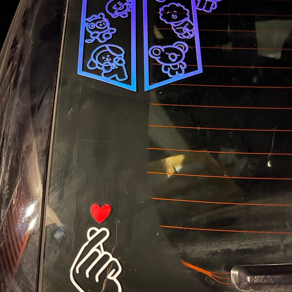 BTS Army Shield W/ Characters - Etsy