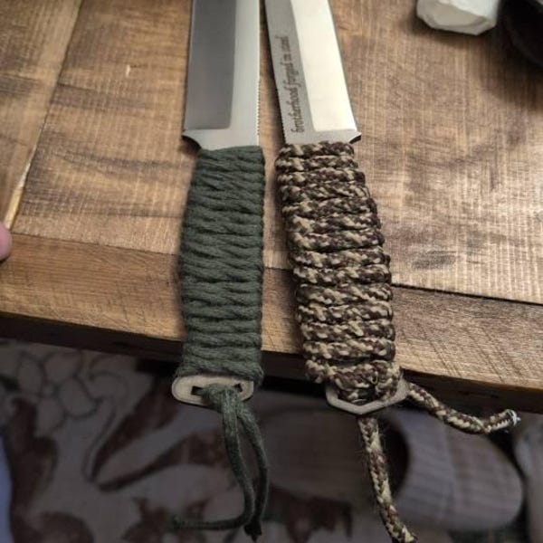 Japanese Hidden Tang Wakizashi Blade, Long Tanto Knife Blank, N690 ...