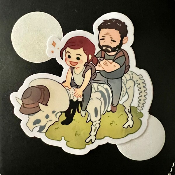 The Last of Us Part 2- TLOU Stickers (joel and Ellie) - Etsy