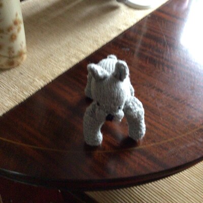 French Bulldog Puppy Knitting Pattern. Little Knitted Realistic Dog ...