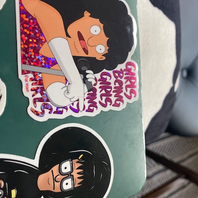 Gene Belcher Girls Being Girls Sticker Bob's Burgers - Etsy