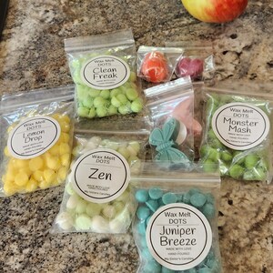 Adorable Mini Paint Buckets Filled With Mini Wax Melt DOTS heavily ...