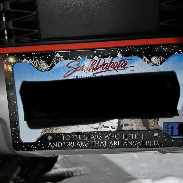 ACOTAR to the Stars Who Listen ACOTAR Customizable License Plate Frame ...