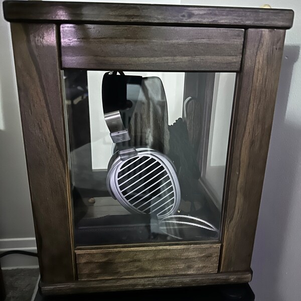 Wood Headphone Stand Multiple Headphones Stand Headphone Station Gifts ...