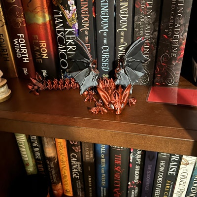 3D Print Winged Bat Dragon Articulated Nightwing Dragon - Etsy