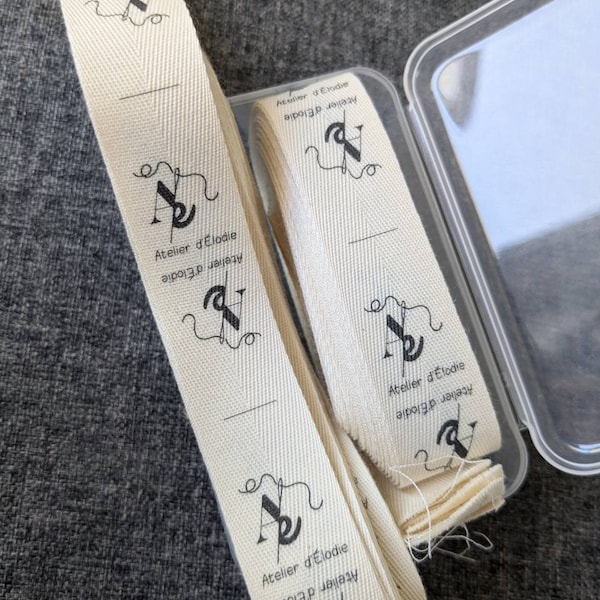 15*60mm,cotton Twill Webbing,flat or Folded Labels,tags for Knitted ...